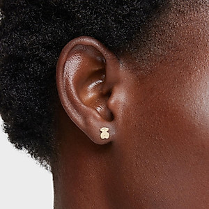 TOUS Earrings Gold Screw back