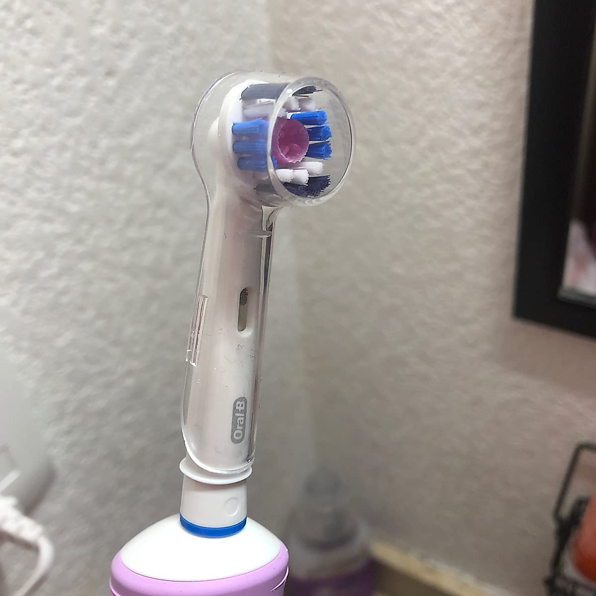 KaidiLuck 8 Pack Electric Toothbrush Brush Head Protection Cover ，Reusable Electric Toothbrush Heads Cover Replacement Brush Heads Cover for Travel, Camping, Family, School