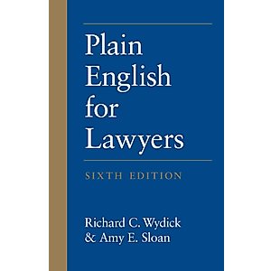 Plain English for Lawyers