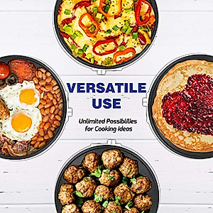 12" Electric Crepe Maker by StarBlue with FREE Recipes e-book and Wooden Spatula - Perfect for Crepes, Roti, Tortillas, Blintzes, Pancakes, Waffles, Eggs, Bacon AC 120V 50/60Hz 1000W