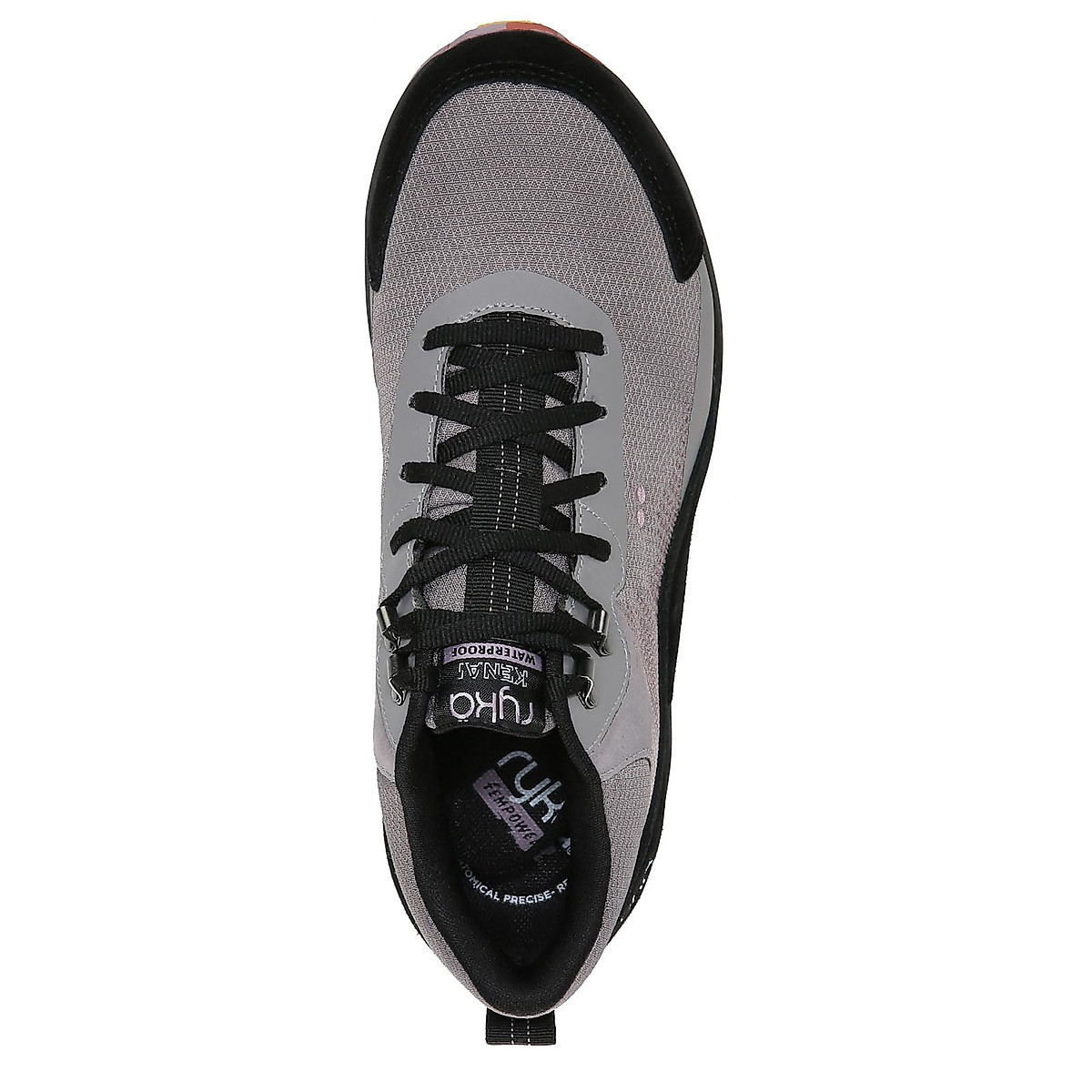 Ryka Women's Kenai Mid WP Waterproof Hiking Boot Grey Sky 10 M