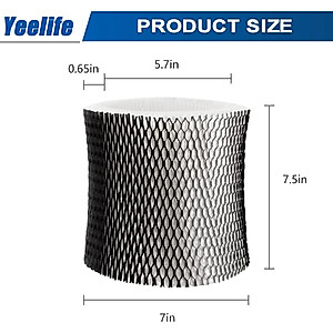 Yeelife 6 Pack HWF65 Humidifier Filter Compatible with Holmes Humidifier Filter, Replacement Humidifier Filter C, HWF65PDQ-U