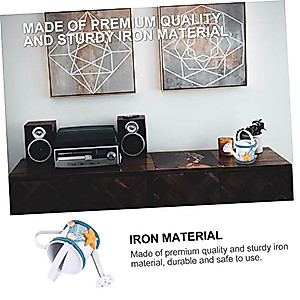 Yardenfun 1pc Silk Floral Arrangements Silk Flower Arrangements Iron Flower Bucket Watering Pot Shaped Flowerpot Metal Outdoor Decor Dinner Table Decor Garden Watering Can French Flower Vase