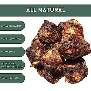 K9 Connoisseur Dog Bones Made in USA from Grass Fed Cattle for Small and Medium Breed Dogs Natural Long Lasting Meaty Beef Knee Cap Bone Treats Best for Dogs Upto 50 Pounds 1 Pack 10 Count