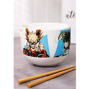My Hero Academia Heroes & Villains Ramen Bowl Set Standard