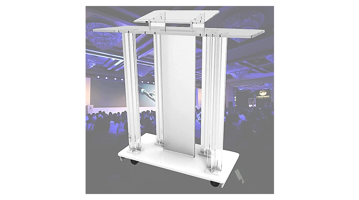 Acrylic Lectern Podium for Presentations and Events | EESHHA