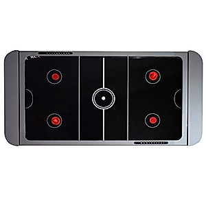 Triple Threat 6-ft 3-in-1 Multi Game Table with Billiards, Air Hockey, and Table Tennis