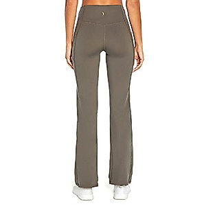 Jessica Simpson Sportswear Women's Standard Tummy Control Bootcut Pocket Pant, Gunmetal, Large