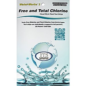 Industrial Test Systems 480655 WaterWorks Free and Total Chlorine WW2 Test