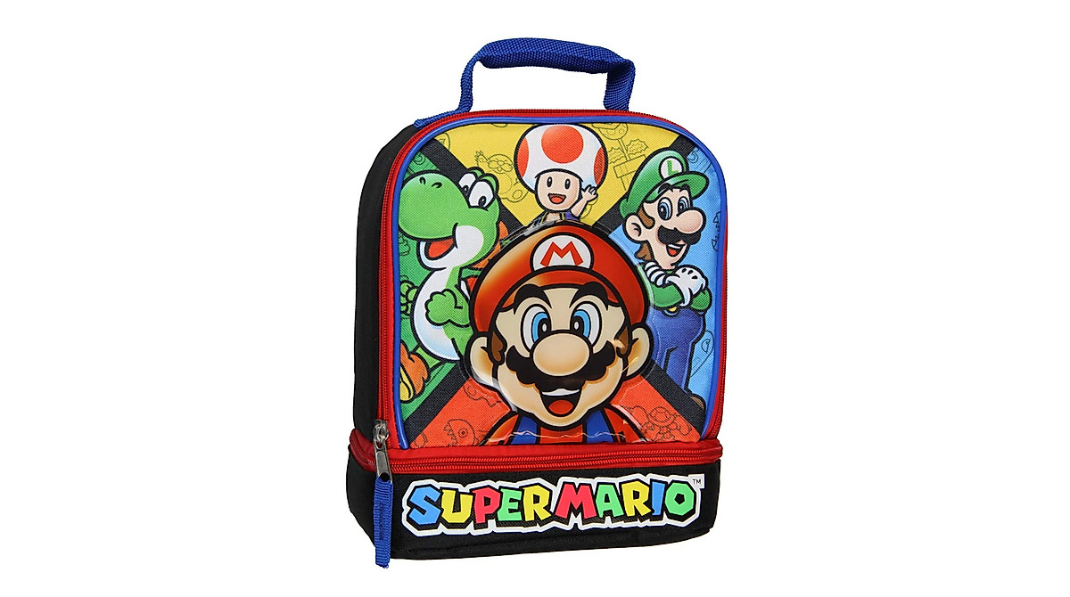Super Mario Insulated Lunch Box - Fun and Functional