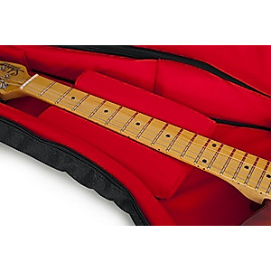 Gator Cases Transit Series Electric Guitar Gig Bag; Charcoal Black Exterior (GT-ELECTRIC-BLK)