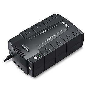 CyberPower CP425SLG Standby UPS System, 425VA/255W, 8 Outlets, Compact