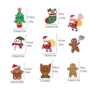 147pcs Christmas Lollipop Paper Cards Decorations,Paper Cards for Christmas Lollipop Sugar-Loaf Candy Gift Package Wrapping Decorations Xmas Lollipop Supplies Design Candy Holder (7Style)