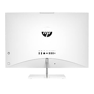HP Pavilion All-in-One Desktop, 27" Full HD Display, AMD Ryzen 5 5625U Processor, HDMI, 64GB RAM, 1TB SSD, RJ-45, Wi-Fi 6, Windows 11 Home, Wired KB & Mouse, White