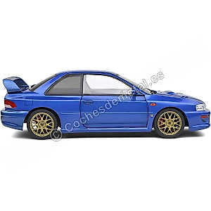 Solido S1807402 1:18 Subaru Impreza 22b #3 Rallye Monte-Carlo 1998 Collectible Miniature car, Multi
