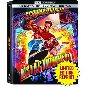 Last Action Hero (Limited Edition Steelbook) [4K UHD + Blu-ray + Digital]