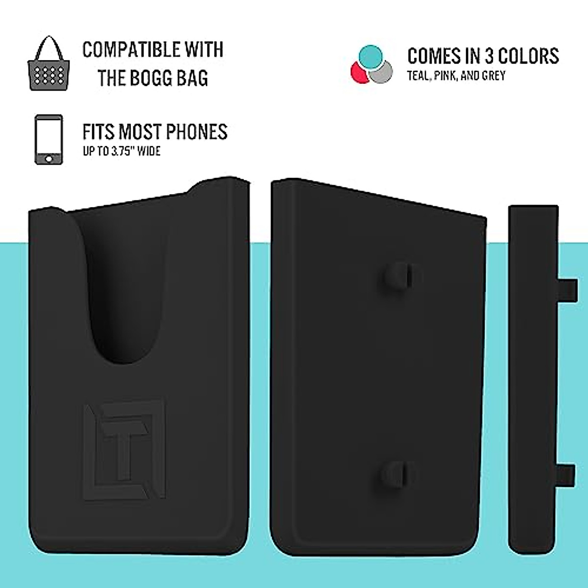 Tributary Brands - Phone Holder Compatible with Bogg Bag - Universal and Made of Silicone