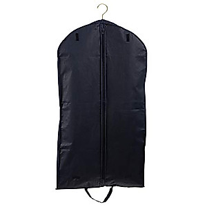 Tuva Breathable Fur Coat & Suit/Dress Garment Bag, 60" Black, with Handles Tuva Inc.