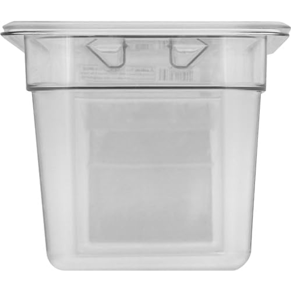 Cambro Clear Food Pan, Third Size (6-15/16 x 12-3/4) - 6"