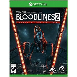Vampire: The Masquerade - Bloodlines 2 - Xbox One First Blood Edition