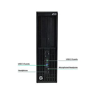 HP Workstation Z230 - SFF - Core i7 4770 3.4 GHz, 16GB RAM, 480GB Solid State Drive, DVDRW, Windows 10 Pro 64bit, (Renewed)