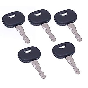 5PCS 14603 8U-9569 05755125 940451 8035807 Key for Volvo Certain Mini Excavators & Mini Loaders Bobcat V Series Versahandler Forklifts Caterpillar 213 214 Euro Excavators