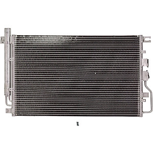 Kool Vue A/C Condenser Compatible with 2008-2017 Chevrolet Equinox, Fits 2010-2017 GMC Terrain, Fits 2008-2009 Pontiac Torrent, Fits 2007-2009 Suzuki XL-7 - GM3030284, SZ3030123, GM3030303
