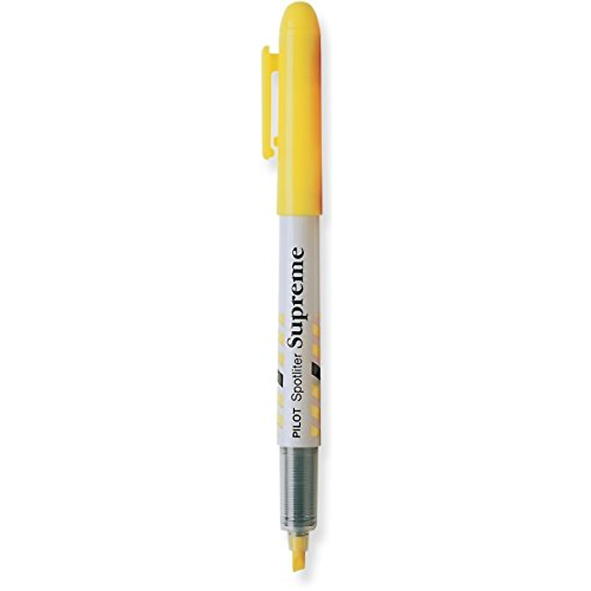 Pilot Spotliter Supreme Fluorescent Highlighters Chisel Tip Yellow 5-PACK(16008)
