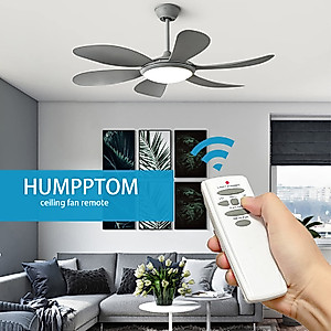 Humpptom Harbor Breeze Ceiling Fan Remote,Hampton Bay Ceiling Fan Remote Control,Ceiling Fan Remote Control- HD6 Remote Only 2pack