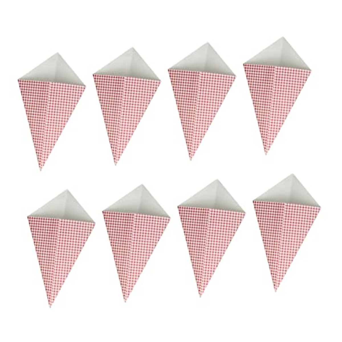 BESTOYARD 50pcs Popcorn Boxes Food Containers Snack Container Dessert Trays Popcorn Cone Boxes Open- Popcorn Box Food Cones Bag Popcorn Treat Box Paper Popcorn Boxes Party Popcorn Boxes Cup