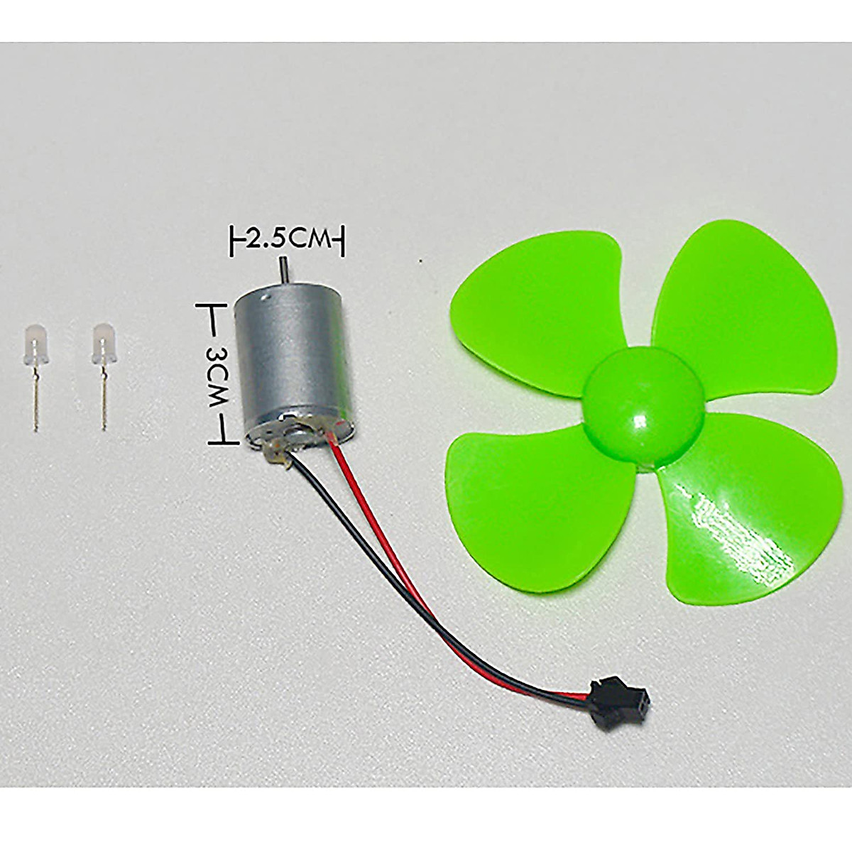 Chironal 1Set DIY AC Motor Vertical Micro Wind Hydraulic Turbines Power Generator Alternato