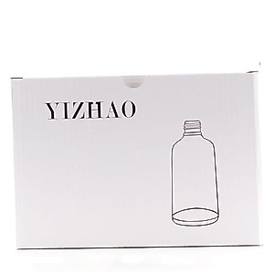 Yizhao Blue Glass Spray Bottles 2oz, with Small Fine Mist Spray, Metal Cap, Refillable for Essential Oil,Travel,Cleaning,Perfume,Aromatherapy,Makeup – 12 Pcs