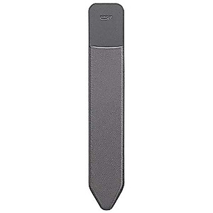 ESR Pencil Holder Compatible with Pencil (1st and 2nd Gen), Elastic Pocket [Stylus Pens Protected and Safe] Pouch Adhesive Sleeve Attached to Case for Stylus Pens - Dark Grey
