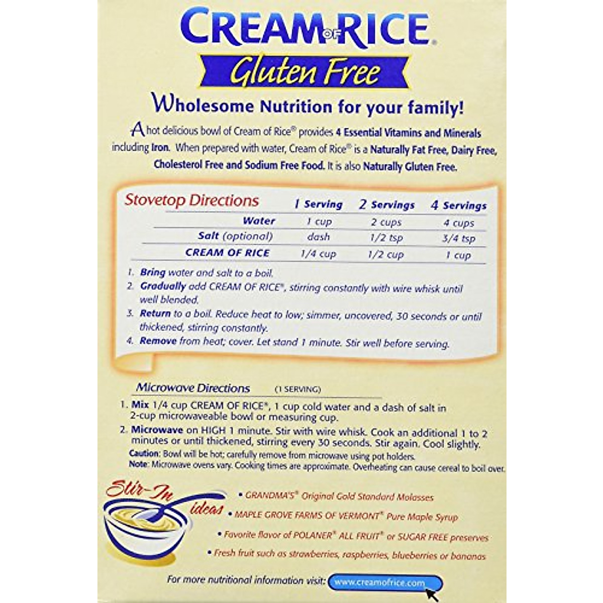 Cream of Rice Nabisco Cream Of Rice, 14 OZ(Pack of 2)