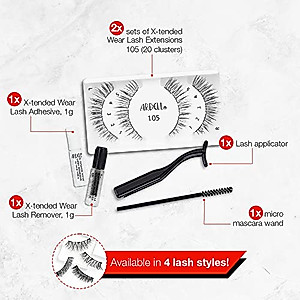 Ardell Individual Lashes X-tended Wear-105, 4-Pack