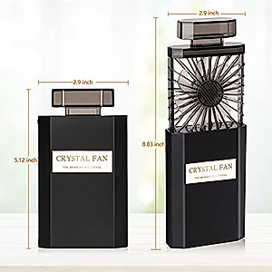 seOSTO Mini Portable Fan Rechargeable,Battery Powered Fan,Handheld Fan With 3 Speeds Electric Fan For Girls Woman Office School Working Home