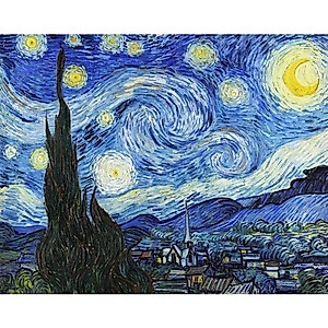 CafePress The Starry Night By Vincent Van Gogh Mug Ceramic Coffee Mug, Tea Cup 11 oz