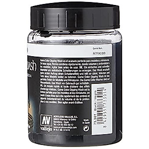 Vallejo Black Wash 200ml Paint