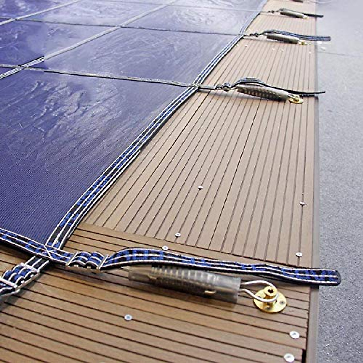 LXLA Swimming Pool Safety Cover, Winter Pool Cover for Inground Pools, Easy Clean with Rainwater Permeability, for Garden/Hotel/Engineering (Size : 3m x 10m (10ft x 33ft))