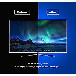 EDIYSUNG LED Lights for TV 15 ft, LED Strip Lights for 65-75 inch TV Backlight