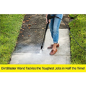 Karcher K 2 Compact 1600 PSI Portable Electric Power Pressure Washer with Vario & Dirtblaster Spray Wands – 1.25 GPM