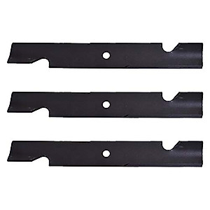 Toro 3PK Genuine OEM Notched 52" Deck Lawn Mower Blades fits 103-2528 105-7781-03 1-633482 1-633485 Z 557 30094 30674 39494