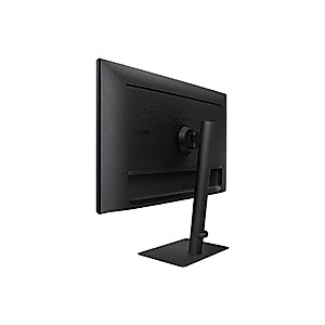 SAMSUNG S61B Series 27-Inch QHD (2560x1440) Computer Monitor, 75Hz, HDMI, IPS Panel, DisplayPort, FreeSync, Height Adjustable Stand (LS27B610EQNXZA), Black