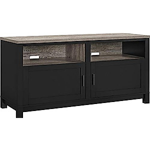 Ameriwood Home Carver TV Stand for TVs up to 60" Wide, Black