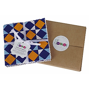 Precut 10-inch Prints Cotton Fabric Bundle Quilting Squares Charm Pack DIY Patchwork Sewing Craft-