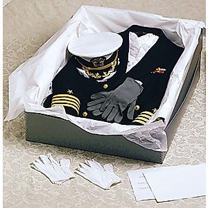 Gaylord Archival Blue/Grey Uniform/Suit Preservation Kit - 18W x 30L x 6" H