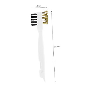 SOLUSTRE 4pcs Non-Slip Gas Stove Cleaning Brush Scraper Stiff Bristles for Tiles Windows Effortless Cleaning