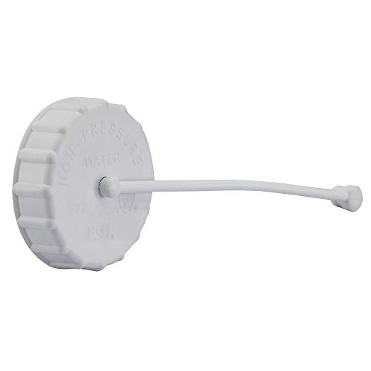 RecPro Fresh Water Fills Cap Only | 222PW-A Polar White or Black Cap and Strap (White) | Made in America