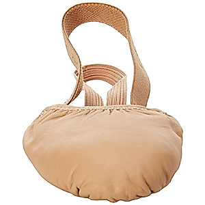 Capezio womens Leather Pirouette Ii Dance Shoe, Nude, Large US
