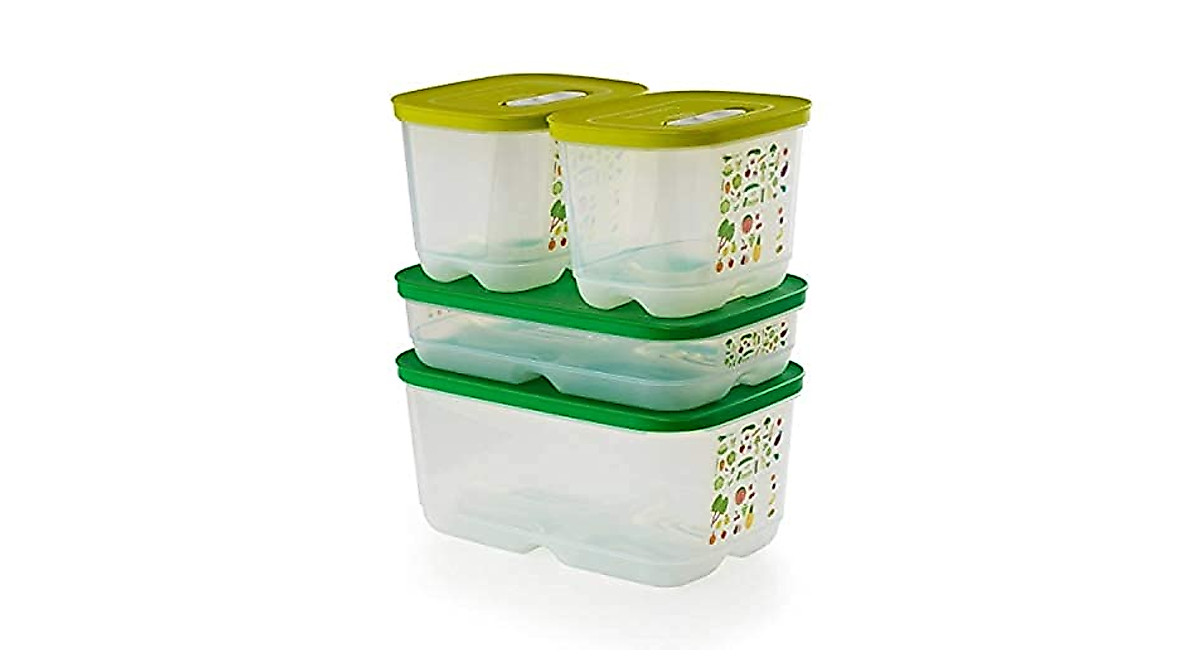 New Tupperware Fridgesmart Container Set - 4 Pcs